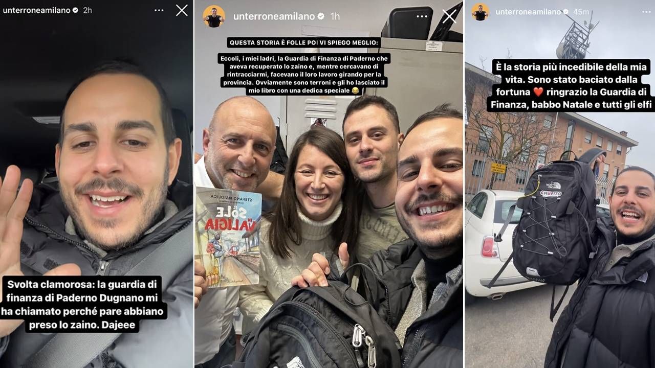 "Un terrone a Milano" a Paderno: perde lo zaino e insegue i ladri, ma è ...